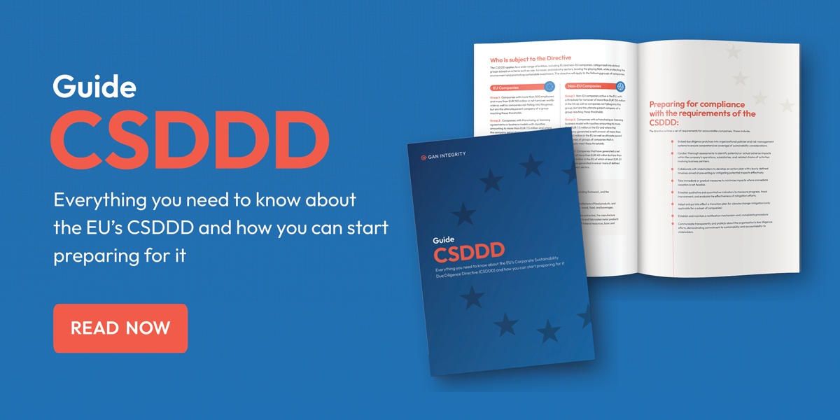Csrd Vs Csddd One Goal For Corporate Responsibility Gan Blog